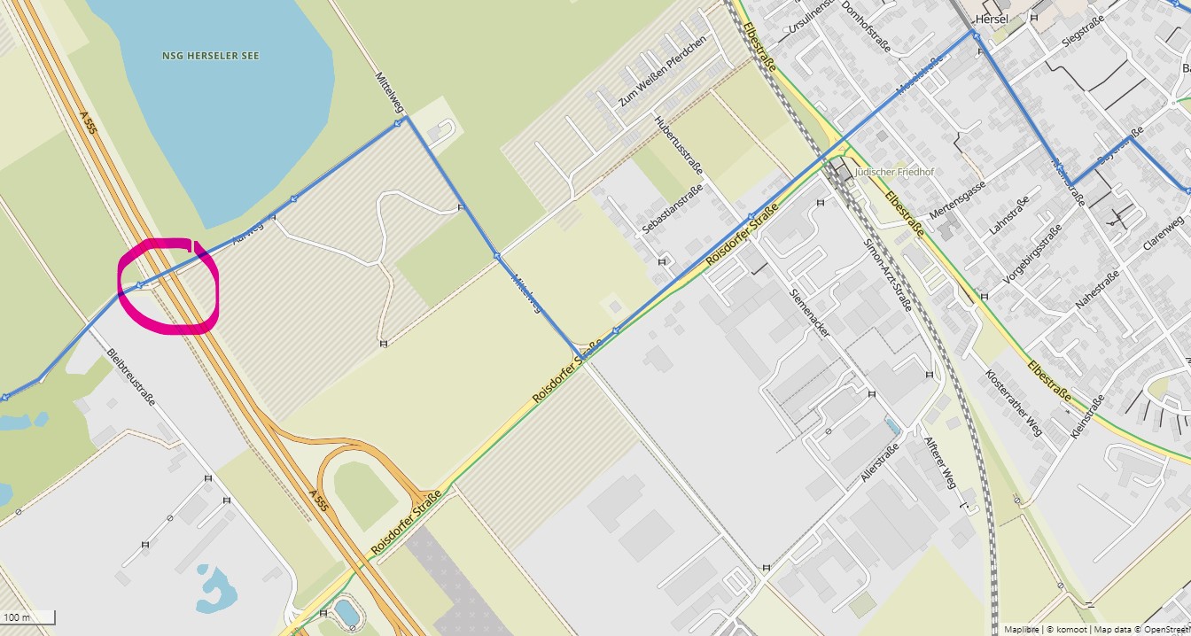 Vorsicht in Bornheim-Hersel!! – Die rheinische Apfelroute